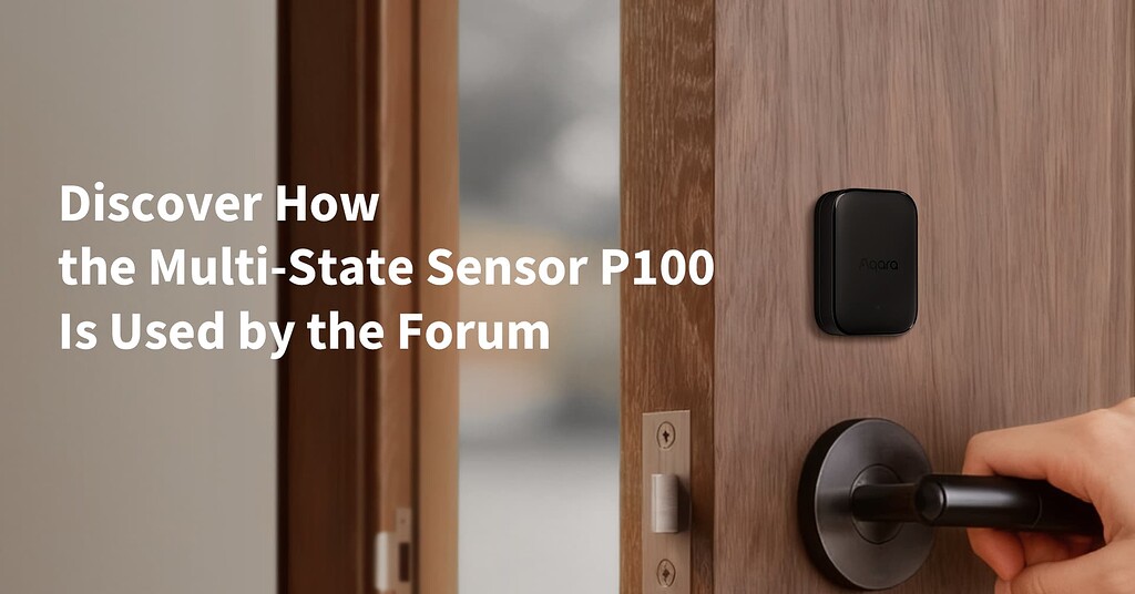 Discover How the Multi-State Sensor P100 Is Used by the Forum - Aqara ...